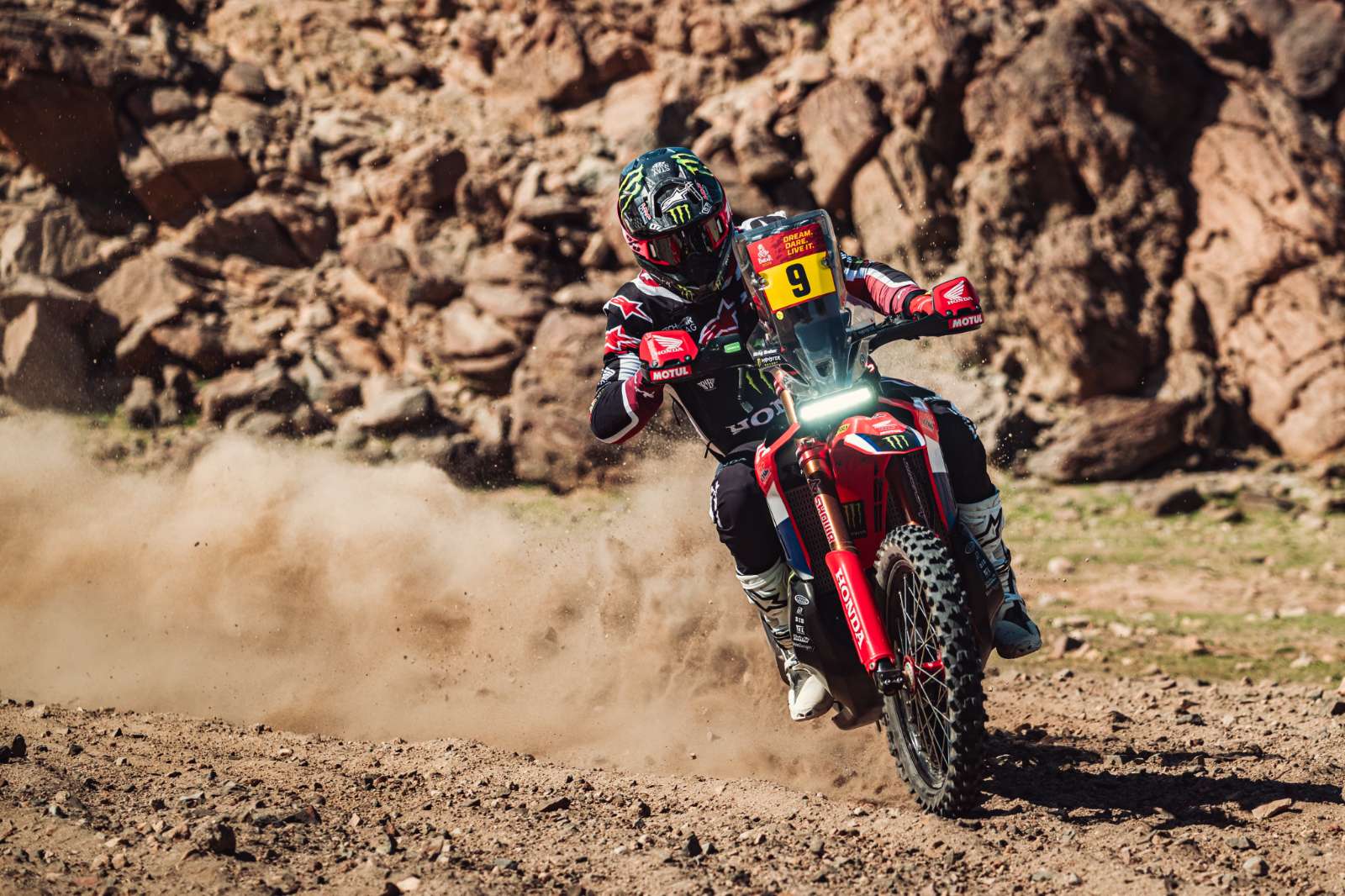 Ricky Brabec lidera equipe Monster Energy Honda HRC no prólogo do Dakar ...
